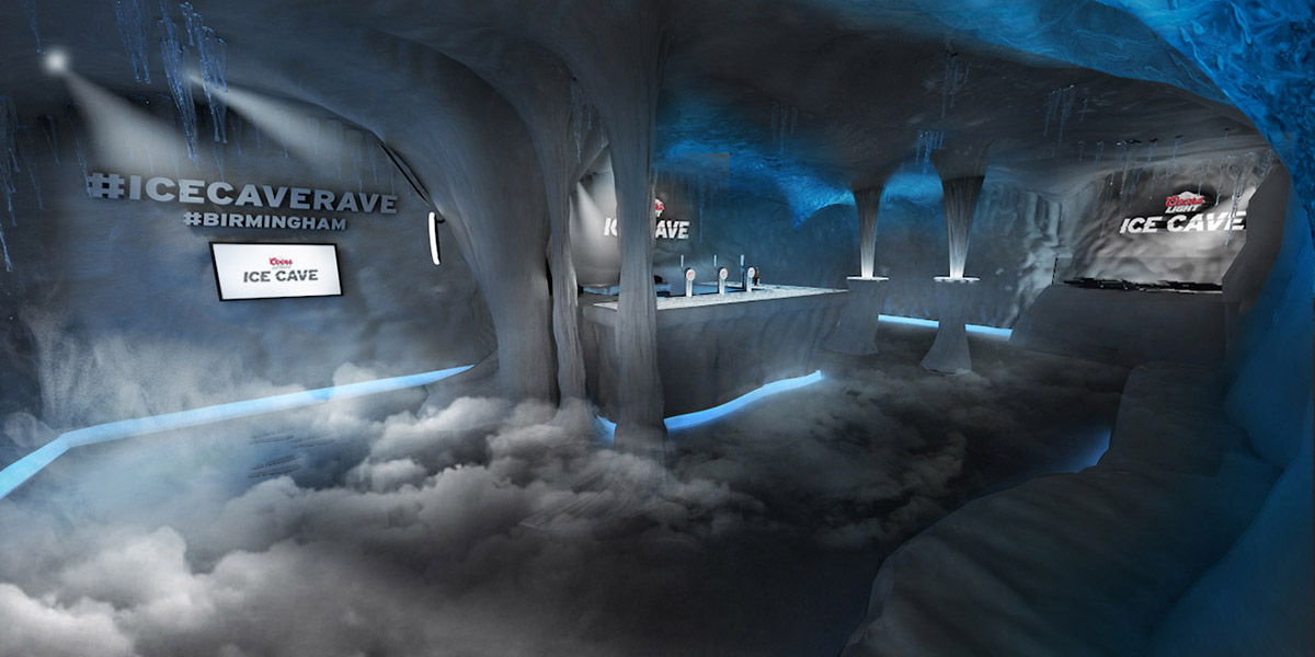 Coors Ice Cave - BreakTheMould - Props, Sculptures & Structures ...